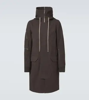 Rick Owens Oversized Cotton Coat
