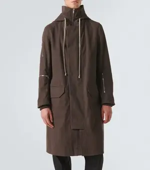Rick Owens Oversized Cotton Coat