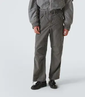 Sacai Cotton Cargo Pants