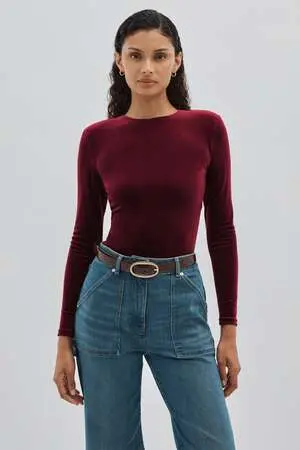 UNDRESS CODE Maneater Velvet Bodysuit