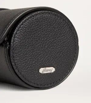Brioni Grained Leather Watch Case