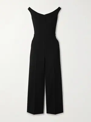 Simkhai Rhodes Paneled Crepe Jumpsuit