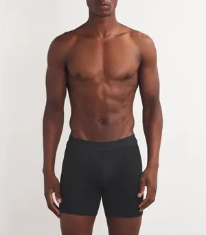 SKIMS Stretch Boxer Briefs - Black