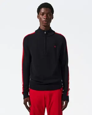 Perfect Moment Merino Wool Pullover - Navy