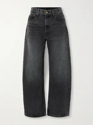 B Sides Leroy Mid-rise Wide-leg Jeans
