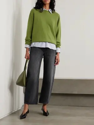B Sides Leroy Mid-rise Wide-leg Jeans