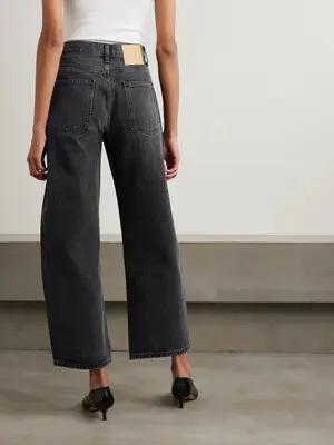 B Sides Leroy Mid-rise Wide-leg Jeans