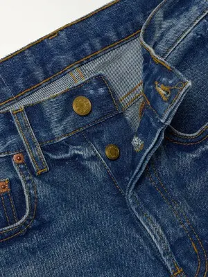 B Sides Lasso High-rise Wide-leg Jeans - Blue