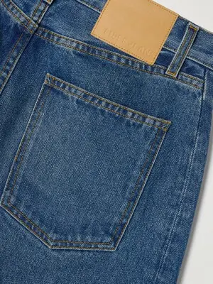 B Sides Lasso High-rise Wide-leg Jeans - Blue