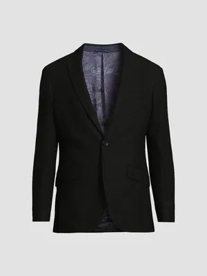 Etro Roma Cotton Jacket - Black