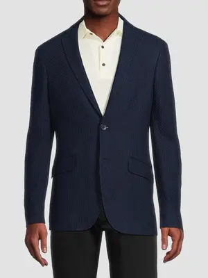 Etro Roma Cotton Jacket - Navy