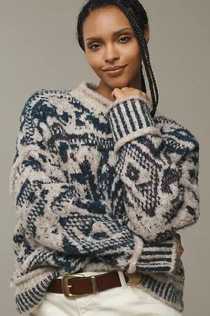 PILCRO Relaxed Roll-neck Sweater