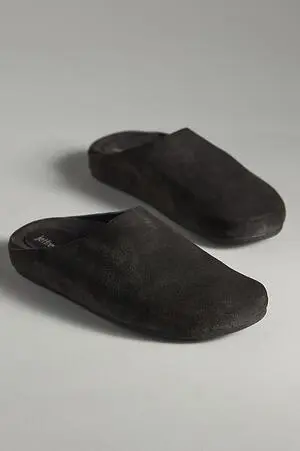 Jeffrey Campbell Content Mule Slides - Grey