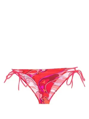 Emilio Pucci Orchidee-print Bikini Bottoms