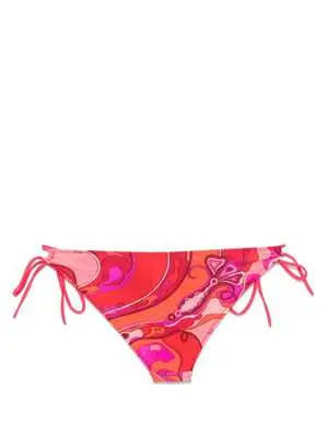 Emilio Pucci Orchidee-print Bikini Bottoms
