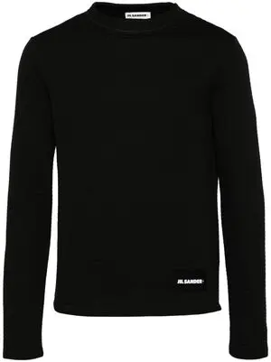 JIL SANDER Texture Long-sleeves T-shirt
