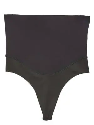 Fleur Du Mal Le Stretch Micro Shaping Thong - Black