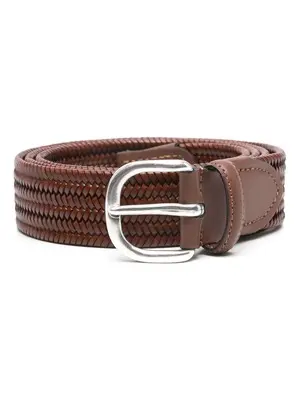 ERALDO Braided Belt - Brown