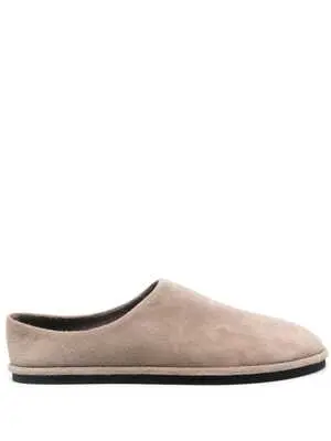 Auralee Suede Slippers
