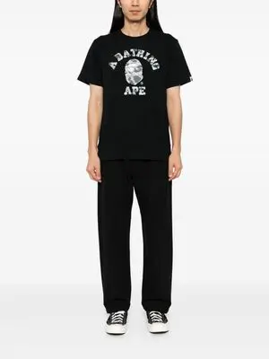 A BATHING APE Logo-print T-shirt