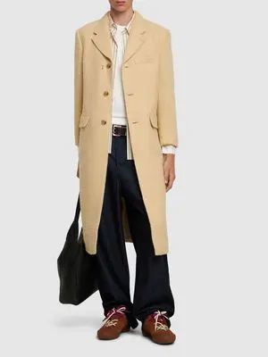 DUNST 2-way 3 Button Bouclé Coat