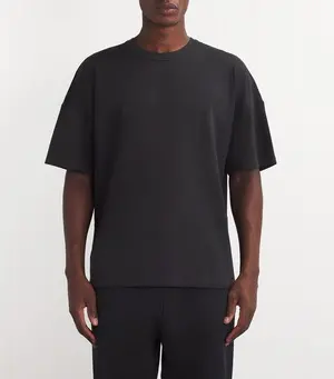 SKIMS Jersey Lounge Oversized T-shirt - Black