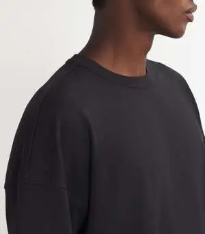 SKIMS Jersey Lounge Oversized T-shirt - Black