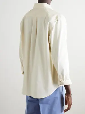 Frescobol Carioca Telles Cotton-corduroy Shirt - Neutrals