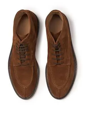 SCAROSSO Lace-up Ankle Boots