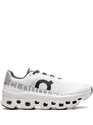 On Cloudmonster Undyed Sneakers - White