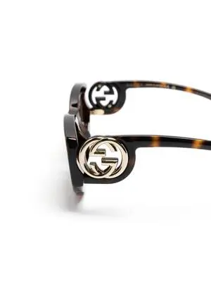 Gucci Tortoiseshell Cat-eye Sunglasses