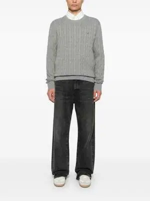 Tommy Hilfiger Cable-knit Crew-neck Sweater