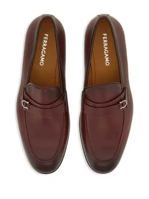 FERRAGAMO Gancini-plaque Loafers