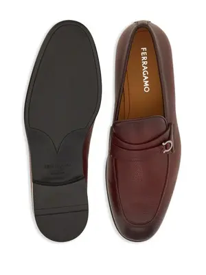 FERRAGAMO Gancini-plaque Loafers