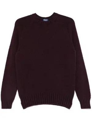 DRUMOHR Merino Wool Sweater - Purple
