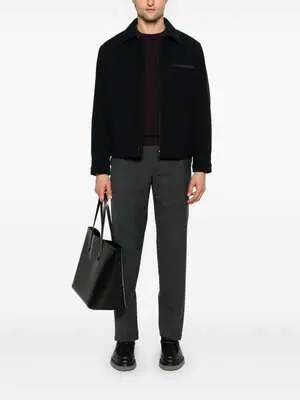 DRUMOHR Merino Wool Sweater - Purple