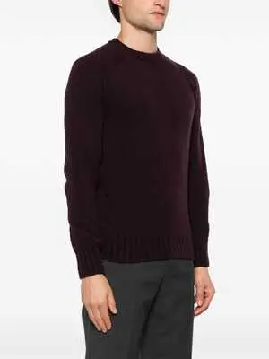 DRUMOHR Merino Wool Sweater - Purple