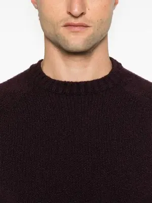 DRUMOHR Merino Wool Sweater - Purple