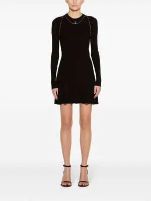 Emilio Pucci Logo-plaque Mini Dress