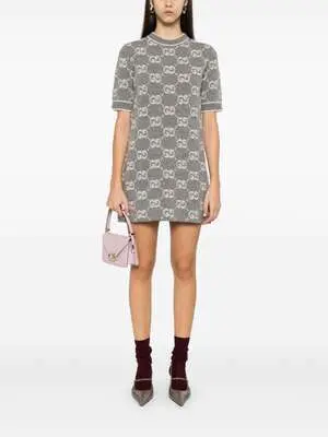 Gucci Gg Jacquard Mini Dress