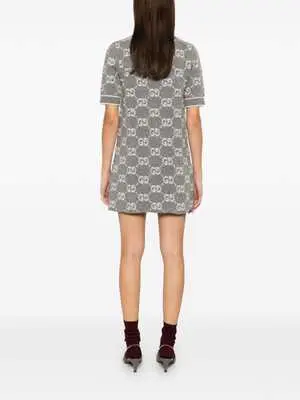 Gucci Gg Jacquard Mini Dress