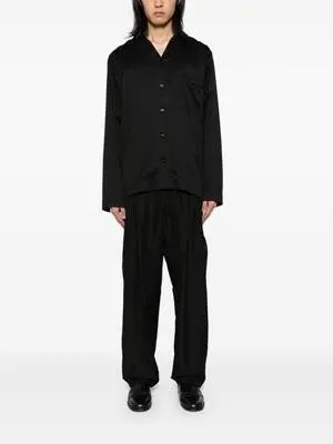 Yohji Yamamoto Silk Trousers