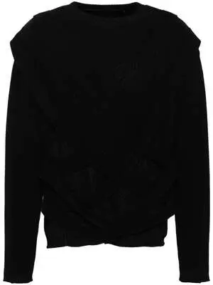 Andersson Bell Harness Crew-neck Jumper