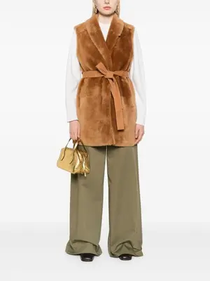 DESA 1972 Shearling Sleeveless Coat