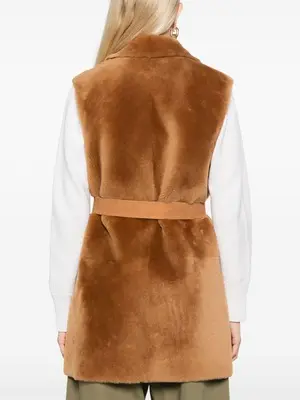 DESA 1972 Shearling Sleeveless Coat