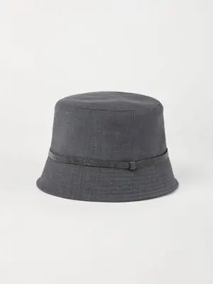 Brunello Cucinelli Monili Chain Bucket Hat - Grey