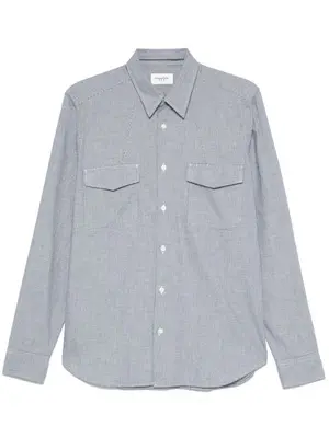 TINTORIA MATTEI 954 Dogtooth-pattern Shirt