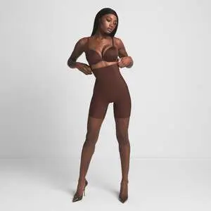 SKIMS Core Sculpt High Waisted Short | Light Neutral | | Body - Cocoa