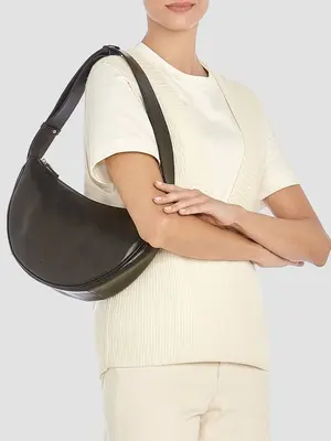 Il Bisonte Leather Hobo Bag