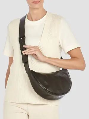 Il Bisonte Leather Hobo Bag